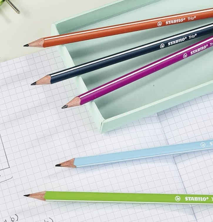 Stabilo Trio Graphite Pencil HB Pk 1 • Colemans