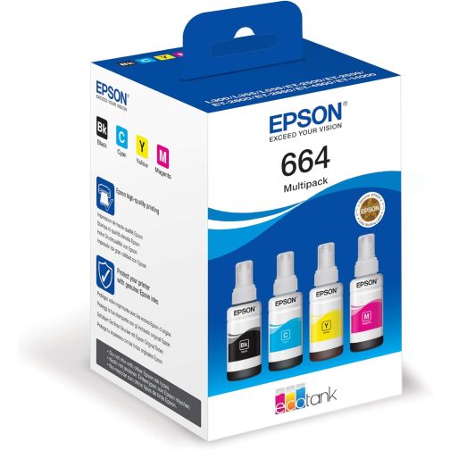 Epson Ecotank 664 Multipack 4 Ink Bottles • Colemans