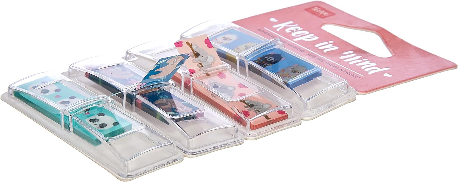 Legami Adhesive Page Markers Animals • Colemans