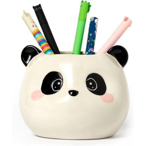 Legami Desk Friends Ceramic Pen Holder Panda • Colemans