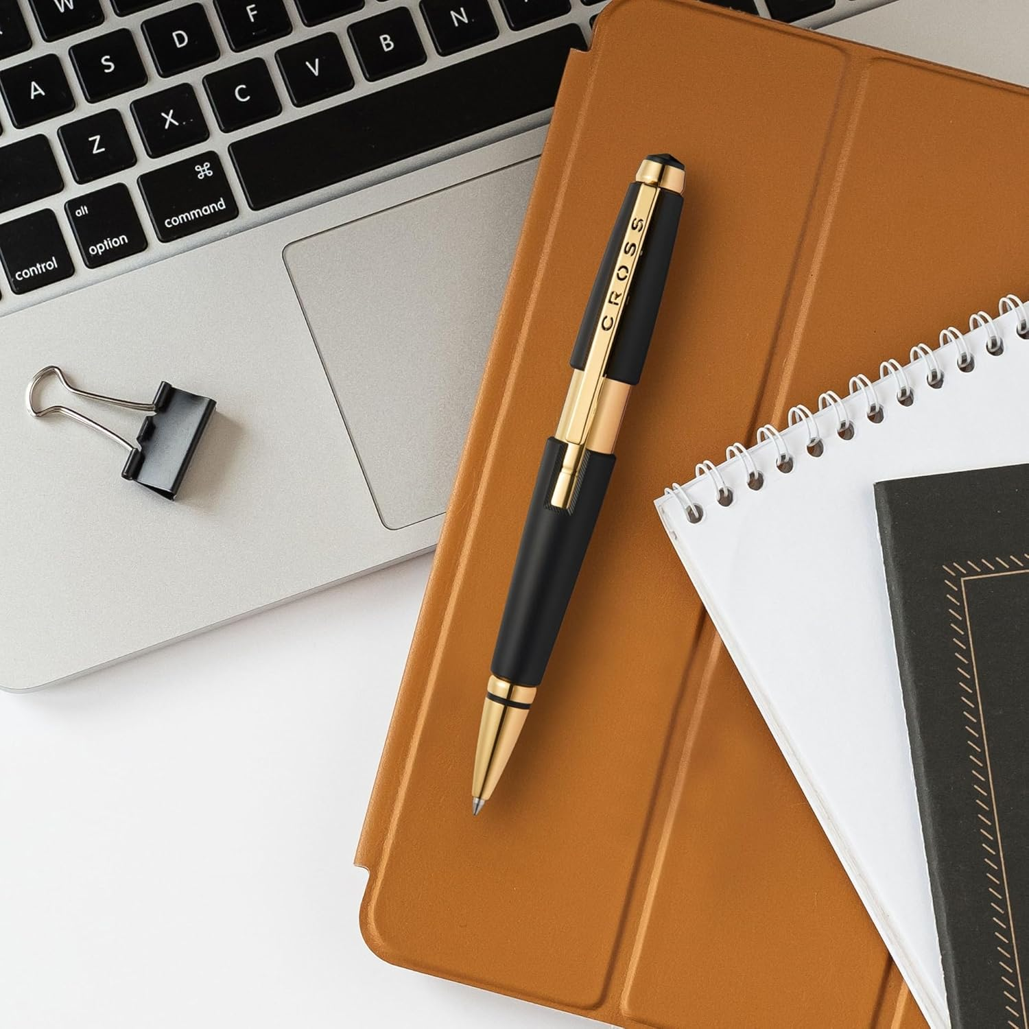 Cross Edge Matte Black Lacquer Gel Rollerball Pen • Colemans